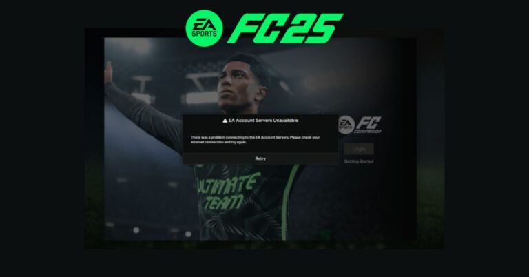 EA Account Servers Unavailable: Causes and Fixes